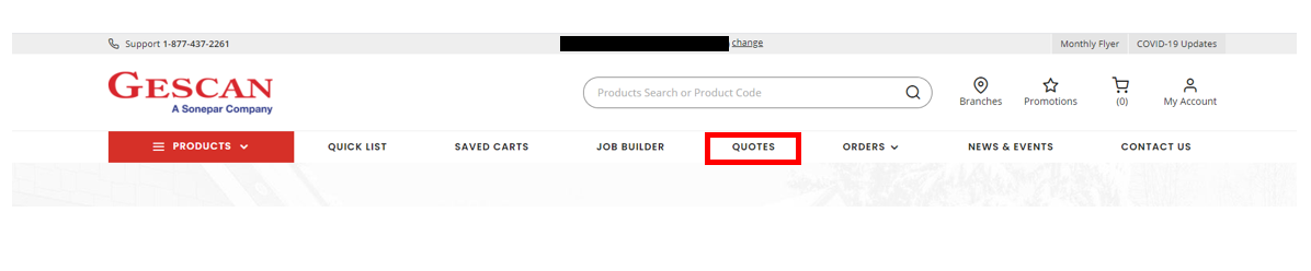 I cannot find my Quote online. – Gescan Help Center